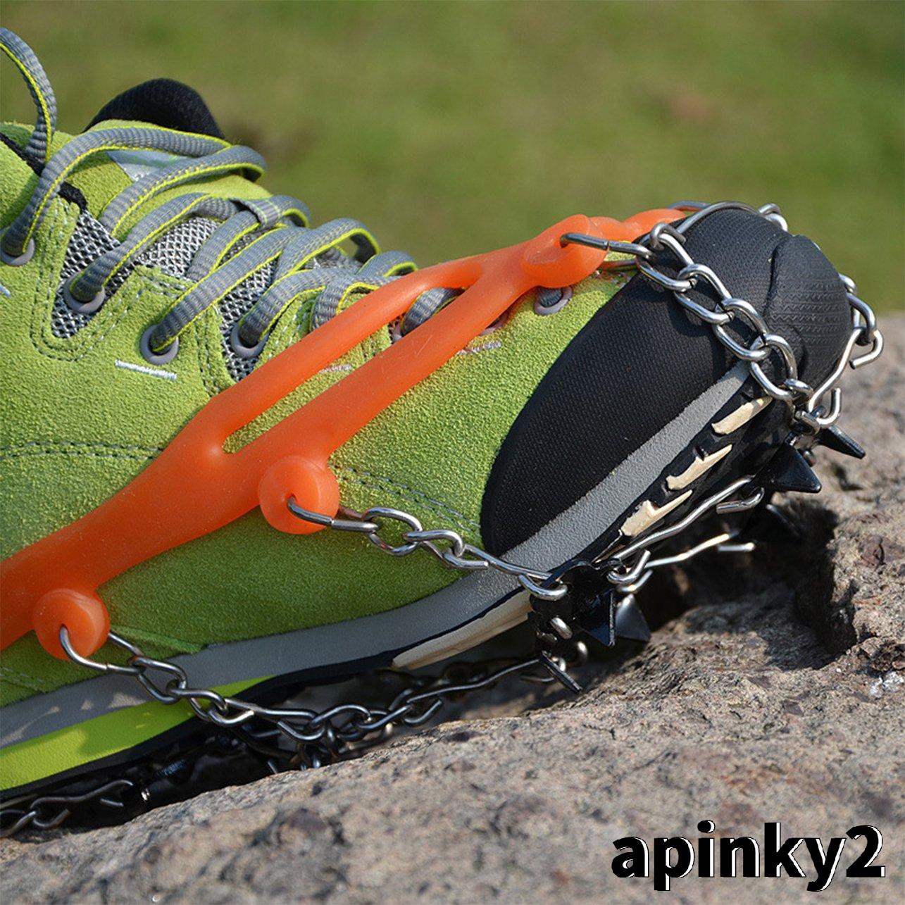 Lift Clip Plate Ice Nail Gripper For Walking Jogging Ice Spikes Shoes ...