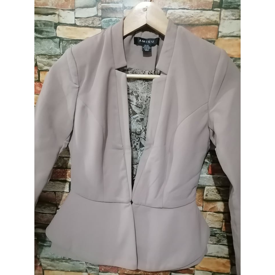 Color Mocha Blazer for Women (Export Quality) | Shopee Philippines
