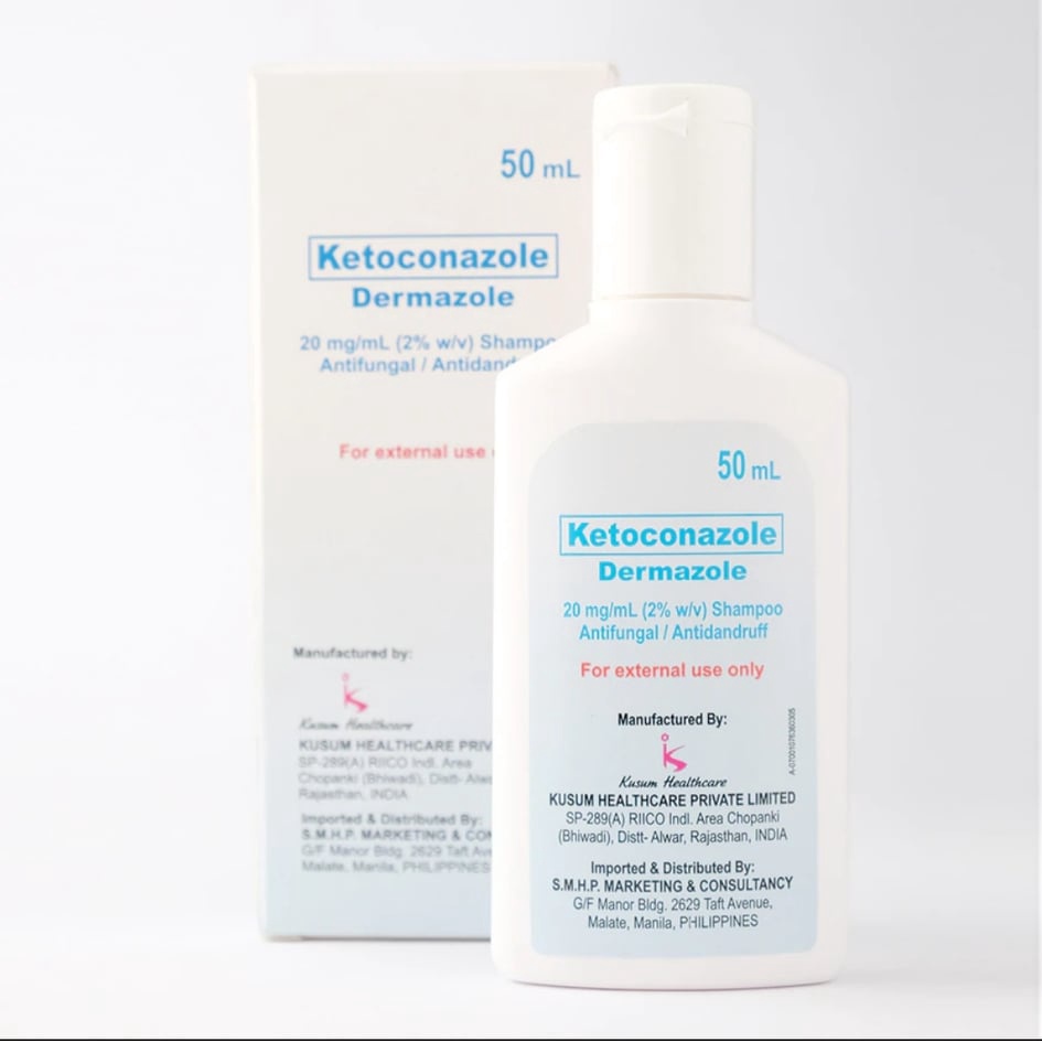 DERMAZOLE Ketoconazole 20mg/ml (2%w/v) Shampoo 50ml * ANTIFUNGAL ...