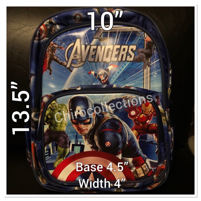 Captain America School Backpack | Shopee Philippines