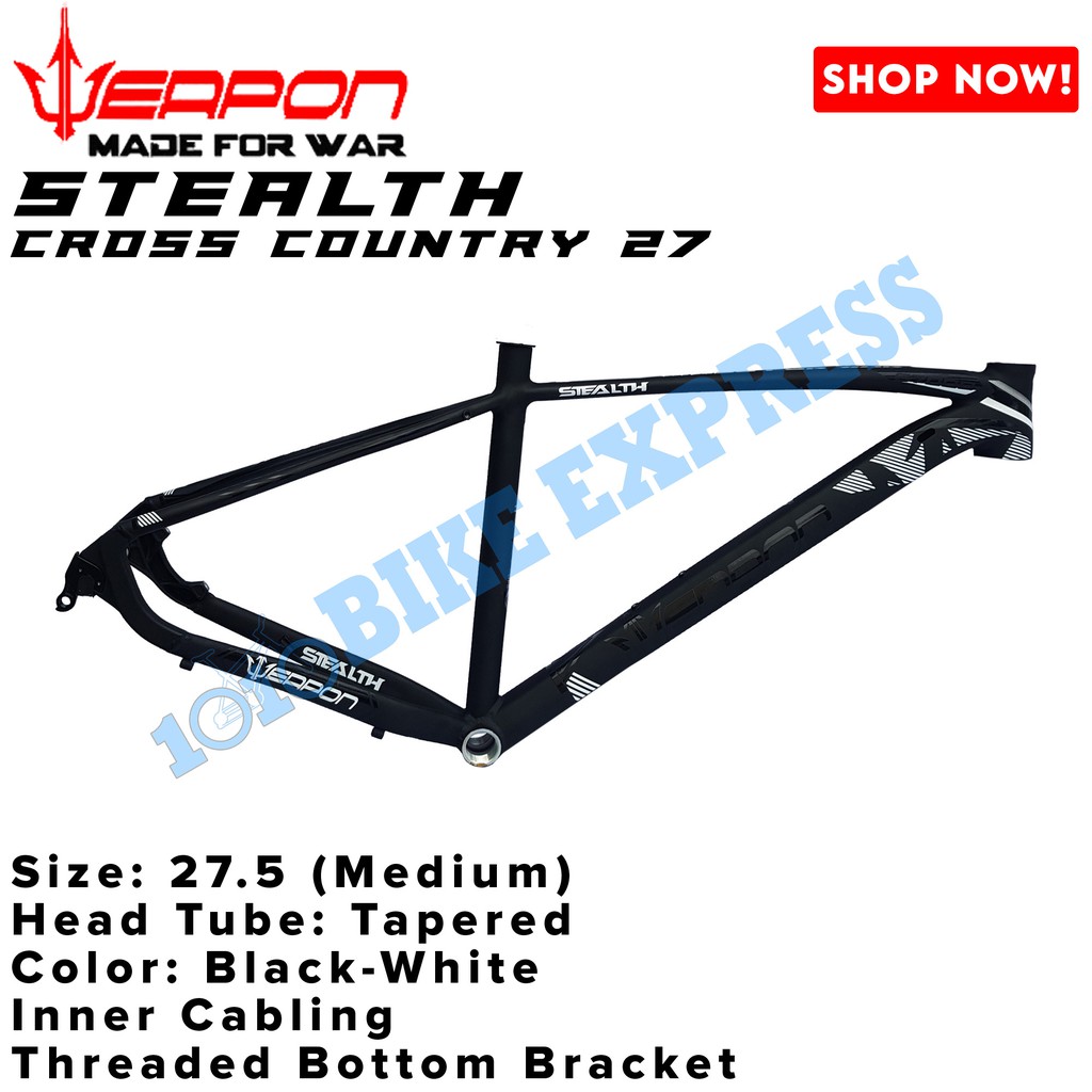 Weapon Frame Stealth 27.5 Mountain Bike MTB | Shopee Philippines