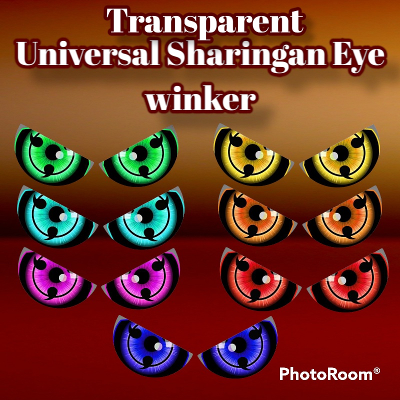 59 PESOS ONLY ( 1 PAIR )/ UNIVERSAL SHARINGAN EYE WINKER/HEADLIGHT ...