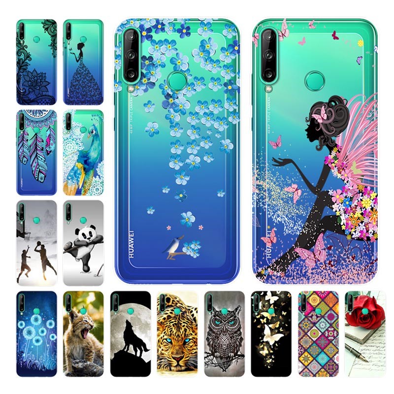 Huawei Y7p Case Silicone TPU Cartoon Soft Cover Phone Case Huawei Y7p Y ...