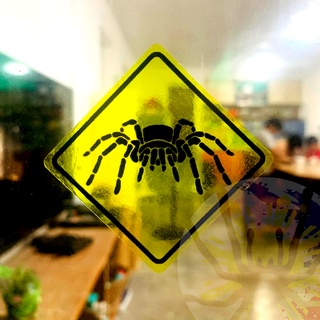 Warning Sign Decal | Waterproof | Tarantula & Scorpion Warning Sign ...