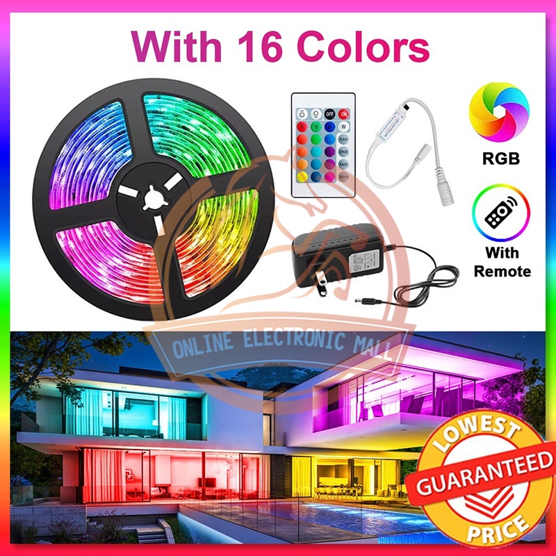 BZ 5M 10M 15M 20M Led Light Strip RGB Flexible Light Indoor Outdoor ...