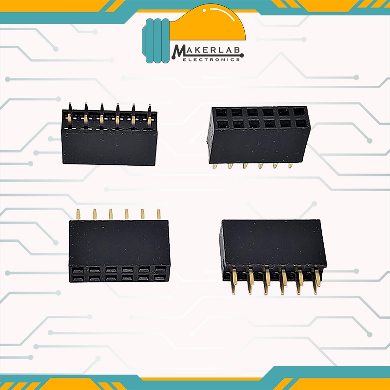 2x6 Female Header Straight | Shopee Philippines