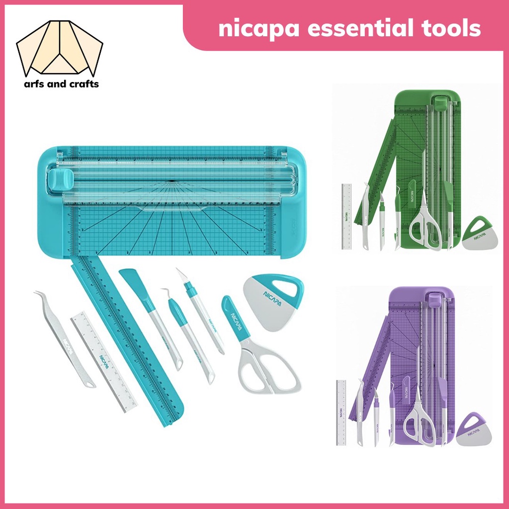 NICAPA Essential Tool Set for Vinyl ,8 Pcs Basic Weeding Tool Kit Craft ...