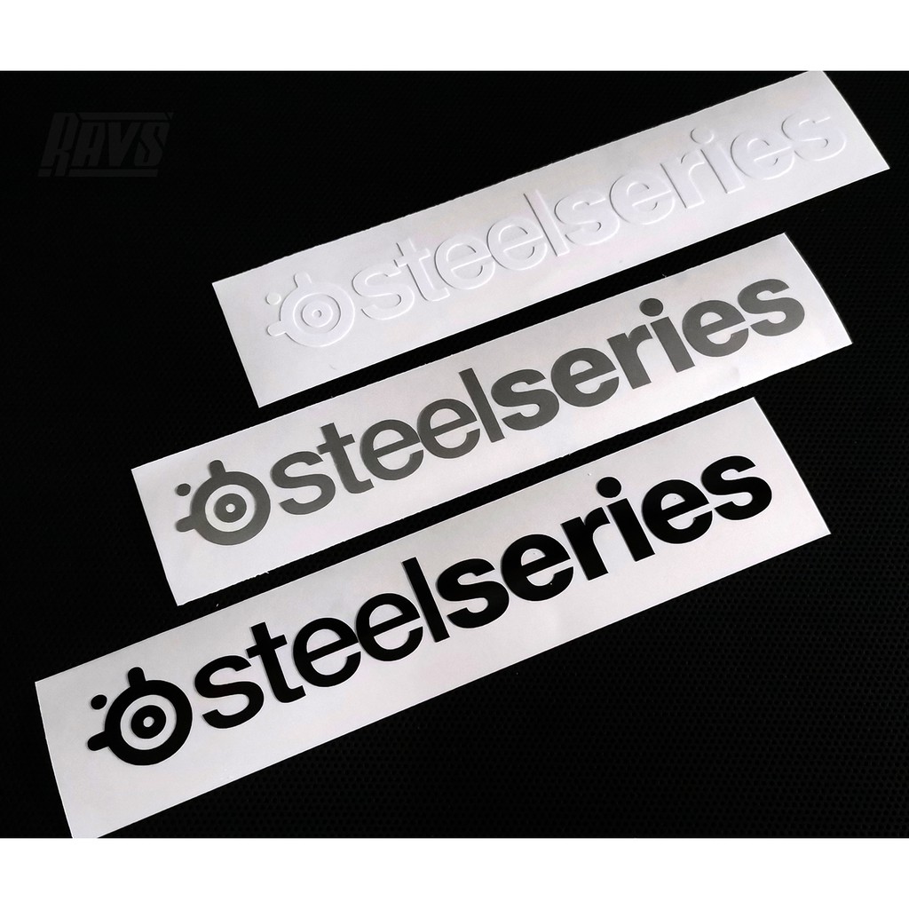 Steelseries logo decal / cutout vinyl sticker | Shopee Philippines