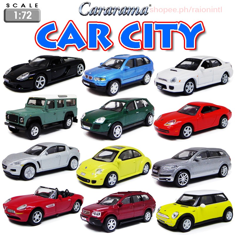 Cararama 1:72 Car City Vehicle Diecast Collectible Model Toy Car GRP 12 ...