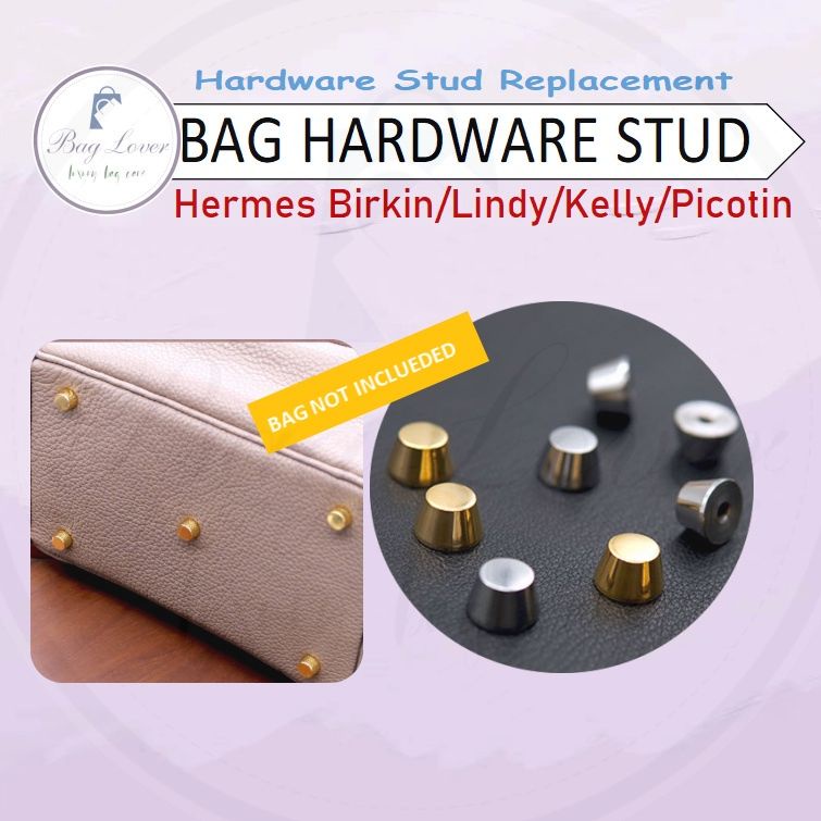 Bag Lover | Bag Studs Hardware for Birkin/ Kelly/ Picotin/ Lindy Bottom ...