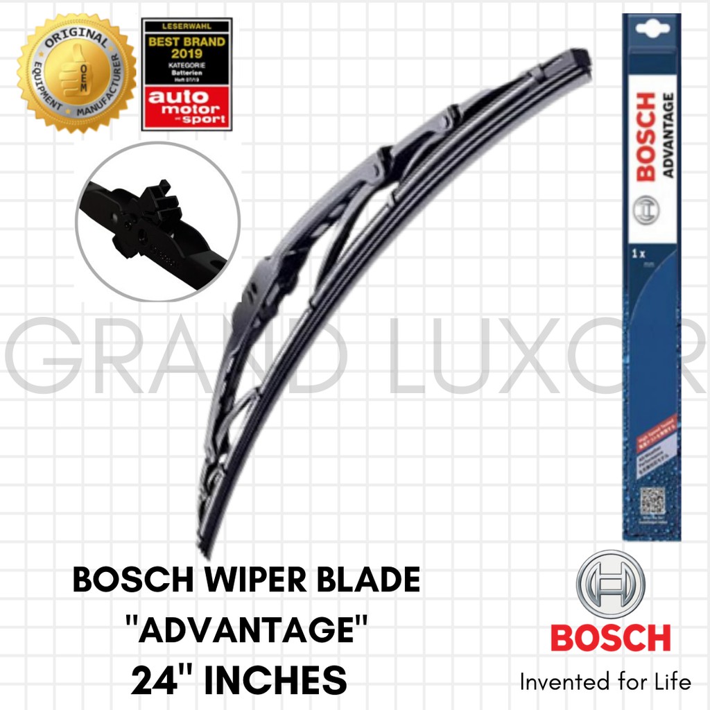Bosch Wiper Blade 24 Inches Advantage (Single) | Shopee Philippines