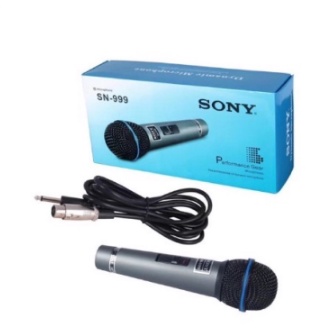 SONY PROFESSIONAL DYNAMIC MICROPHONE Heavy Duty Wired Microphone ...