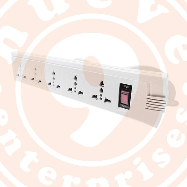 OMNI 5 GANG UNIVERSAL OUTLET EXTENSION CORD W/ SWITCH (WEU-105 ...