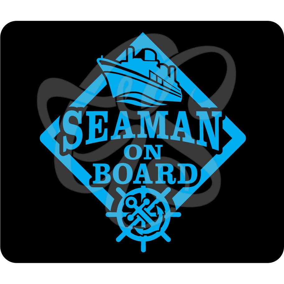 Seaman on Board_Car Design_Decal Sticker (COD) | Shopee Philippines