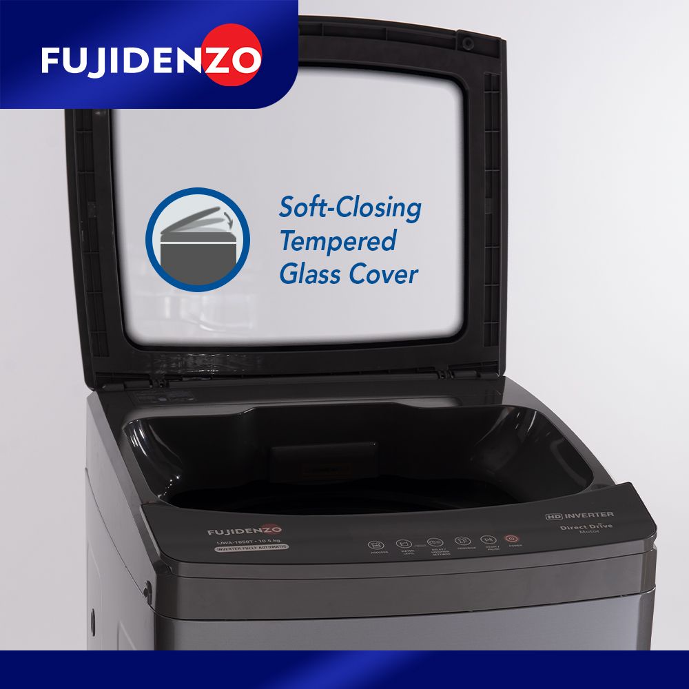 Fujidenzo 8.5 kg Fully Automatic Washing Machine JWA-8500 VT (Titanium ...