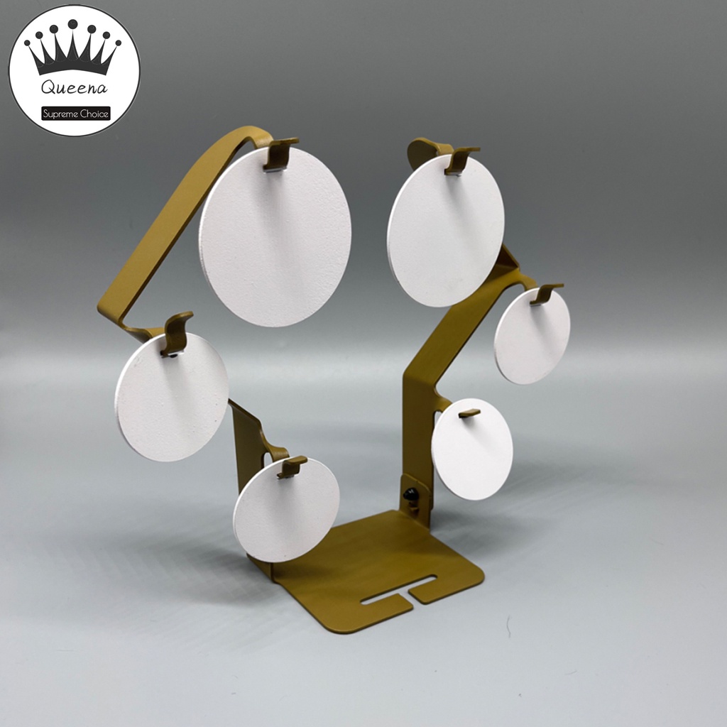 Metal Shooting Target Stand with 6 Steel Plates for Outdoor and Indoor ...