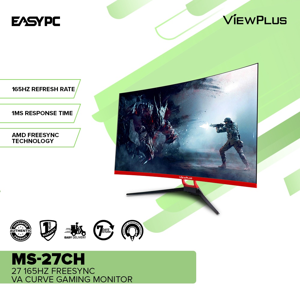 EasyPC | ViewPlus MS-27CH 27" 165Hz Freesync 165Hz Diagonal LED ...