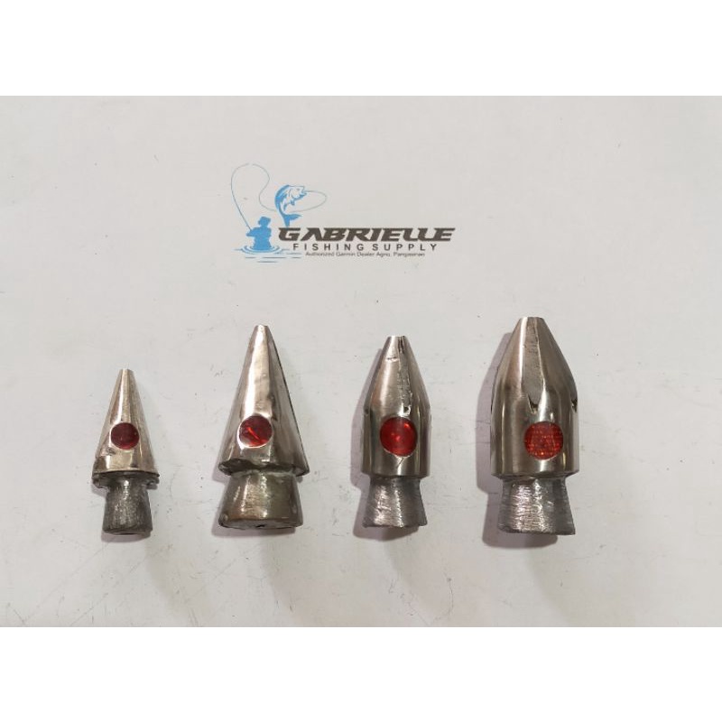 Tingga Paulo | Lead Head Pang Tanigue | Ulo- Ulo Lead Sinker | Shopee ...