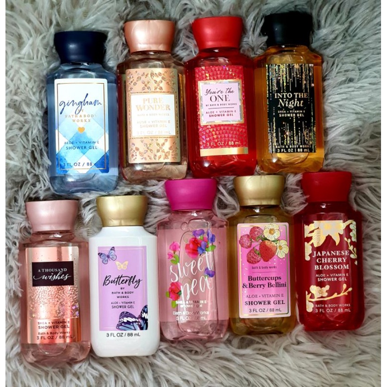 Bath And Body Works Travel Size Shower Gel 88ml Shopee Philippines