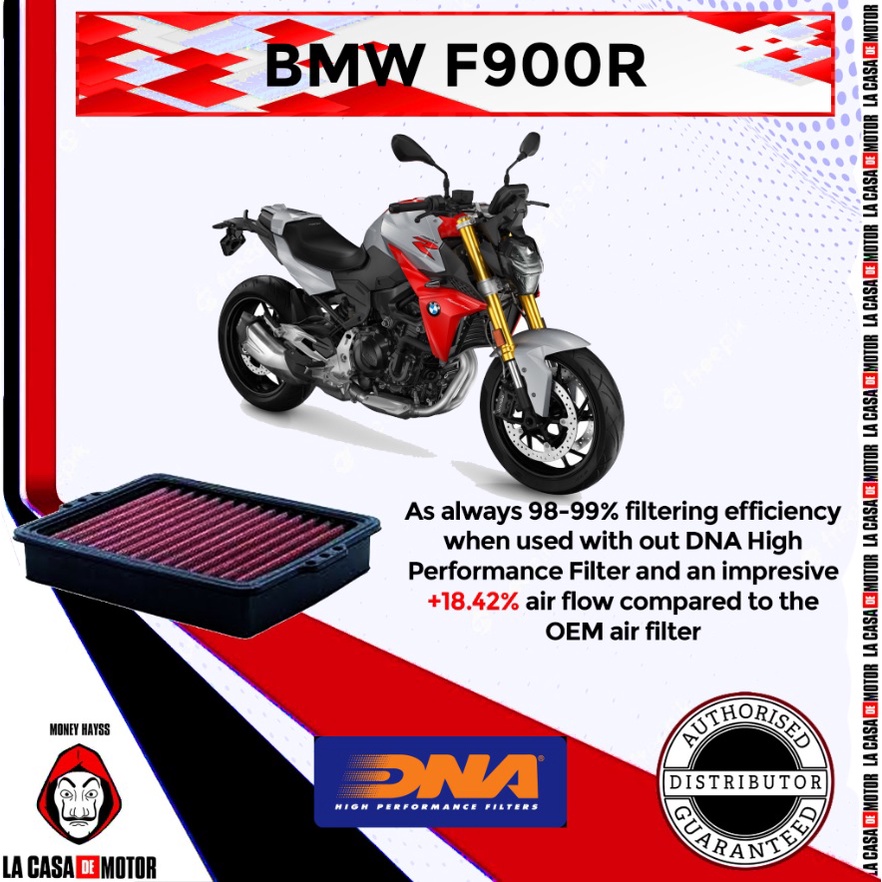 DNA Air Filter for BMW F900R (2020) | Shopee Philippines