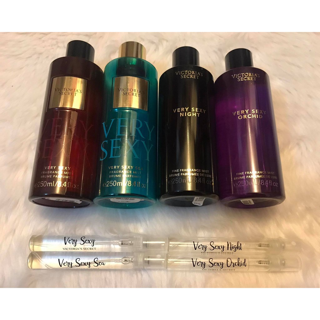 10 Ml Victorias Secret Very Sexy Sea Night Orchid Fragrance Mist Shopee Philippines