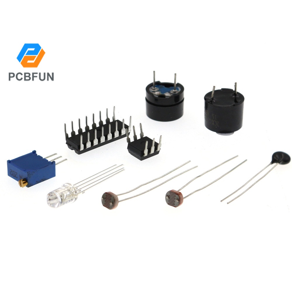 Pcbfun 830 Hole Led Buzzer Capacitor Resistor Electronics Basic Starter ...