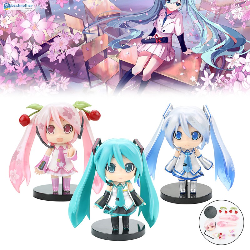 Anime Hatsune Miku Figures Doll Collection Model Toy For Kids Birthday ...