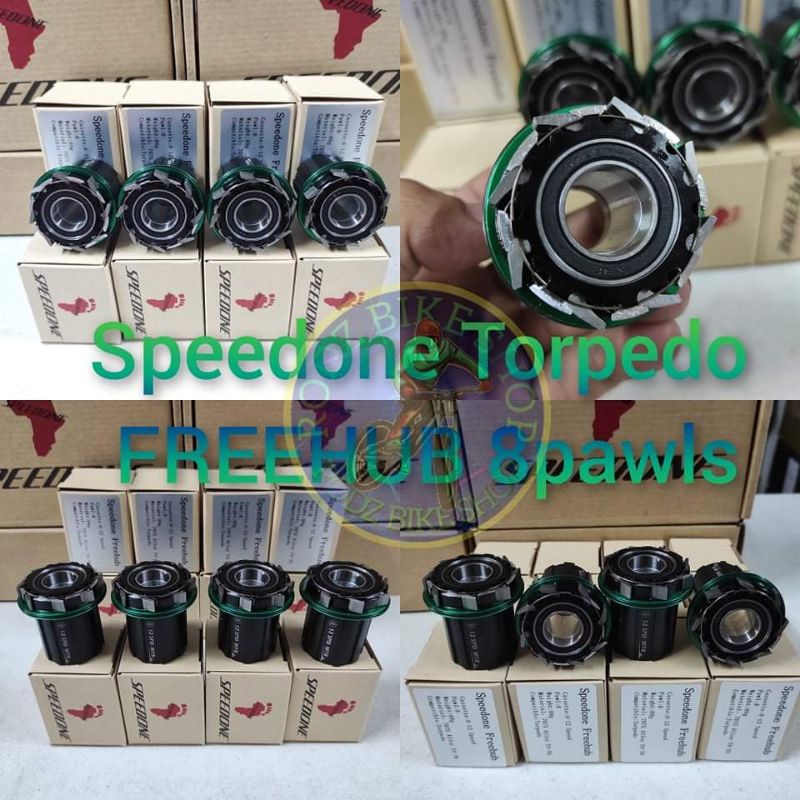 SPEEDONE FREEHUB BODY 6/8 PAWLS , 8-12SPEED COMPATIBLE: SOLDIER/PILOT ...