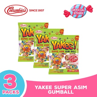 Columbia Candies: Yakee Super Asim Gum Balls Bundle of 3 | Shopee ...