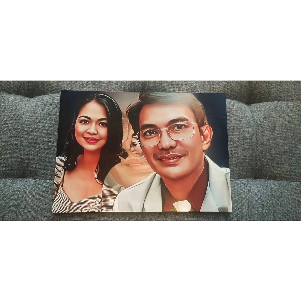 Customized Portrait Sticker on Sintra Board | Shopee Philippines