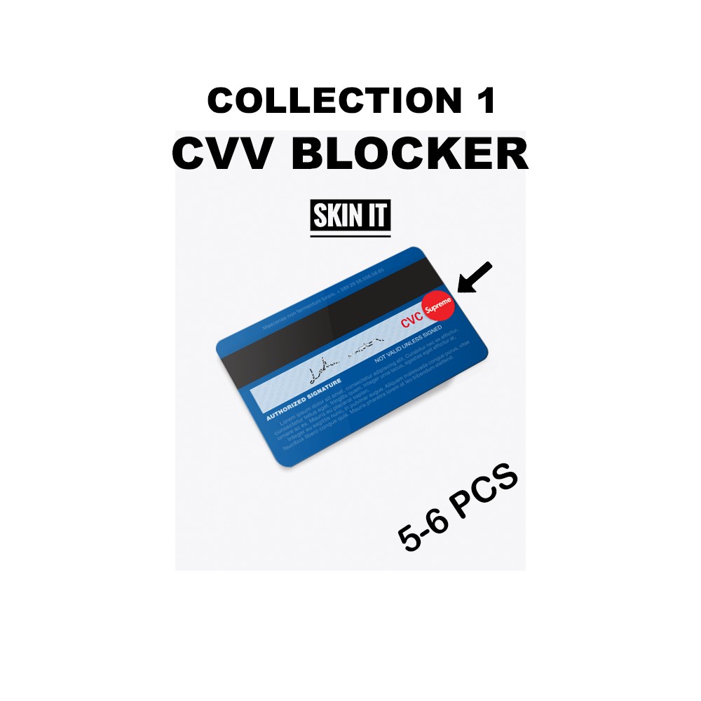 CVV Custom Stickers For your ATM or CC | Shopee Philippines