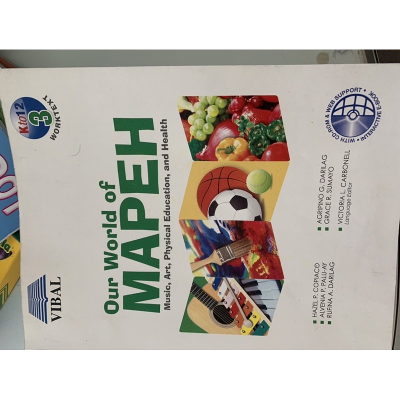 Mapeh grade 3 k12 textbook vibal | Shopee Philippines