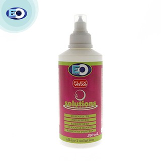 EO Flexwear All-In-1 Contact Lens Solution 360ml | Shopee Philippines