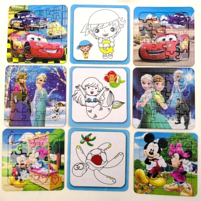 3in1 character puzzle | Shopee Philippines