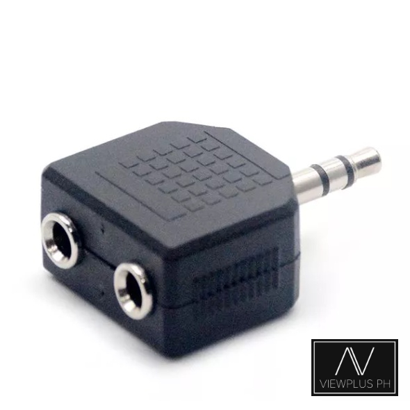 Headphone Dual Jack (Audio Splitter) | Shopee Philippines