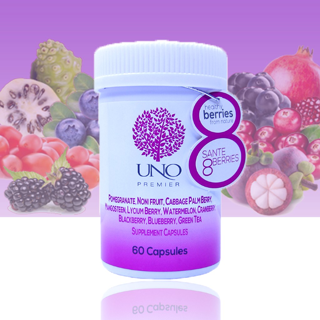 UNO Premier Sante8 Berries (Anti- Oxidant) | Shopee Philippines