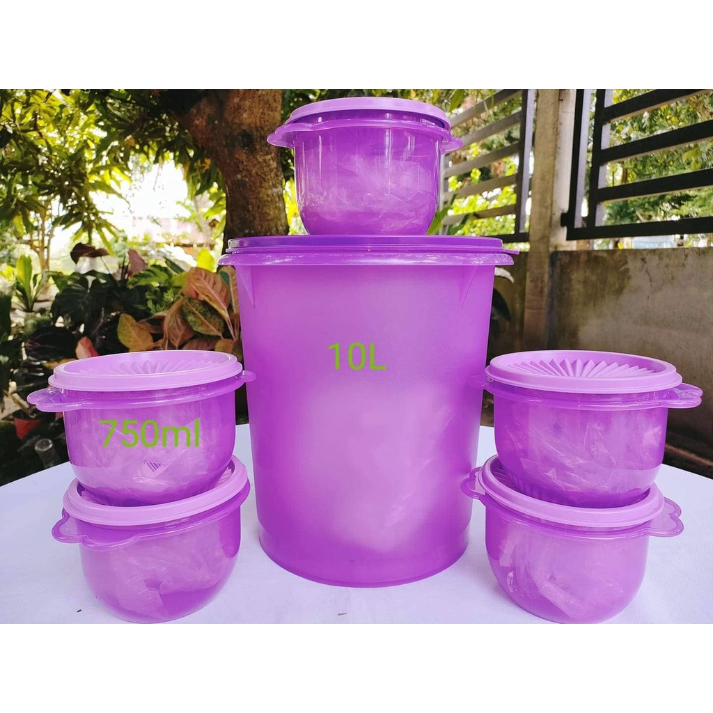 Tupperware Purple super SALE Bundle | Shopee Philippines