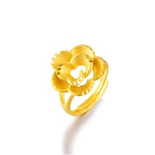 Vietnamese sand gold 24k ring long no fashion fashion female ring ...