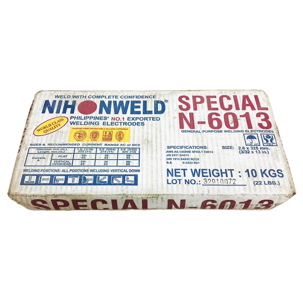 Nihonweld Welding Rod 6013 3 32 Special TINGI 1 KILO Shopee