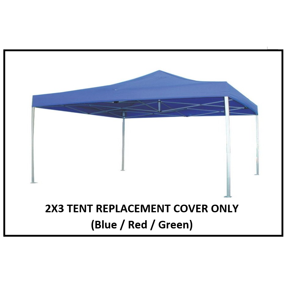 Retractable Tent 2x3 Replacement Cover Only Tarpaulin Canopy Gazebo 2m ...