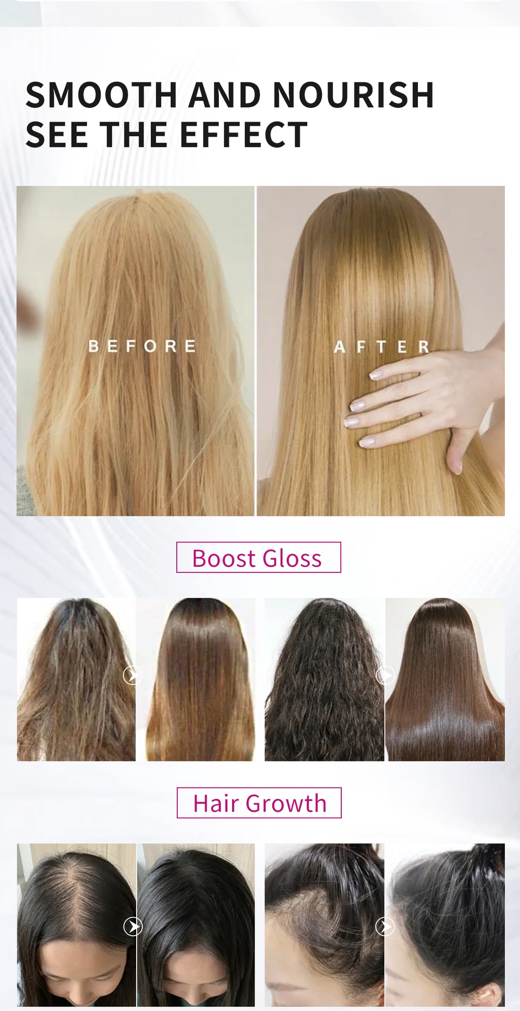 Rtopr Hair Growth Essence Anti Hair Loss Liquid Promote Thick Fast Hair