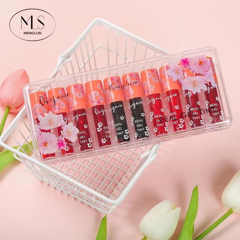 10in1 Long Lasting Lip&Check Tint(set) Waterproof Lip Tint 10 pcs set ...