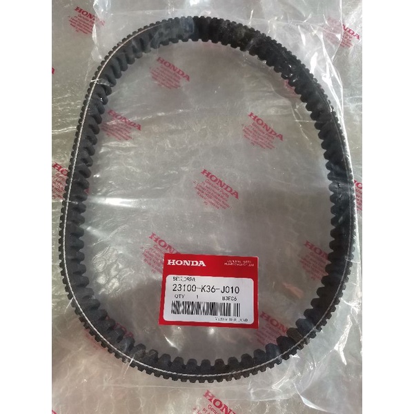 DRIVE BELT HONDA CLICK 150i(23100-K36-J010 )GENUINE | Shopee Philippines