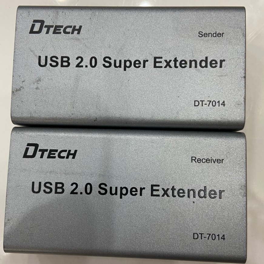 USB Extension Kit 200m With Dtech DT-7014 Lan Cable | Shopee Philippines