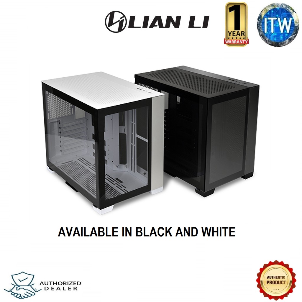 Lian Li O11 Dynamic Mini ATX/ Micro-ATX/ Mini-ITX Mid Tower PC Case ...