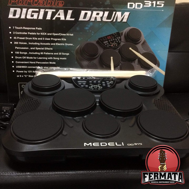 Medeli DD315 Portable Digital Drums | Shopee Philippines