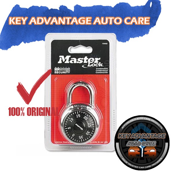 Master Lock Dial Padlock 1500D | Shopee Philippines