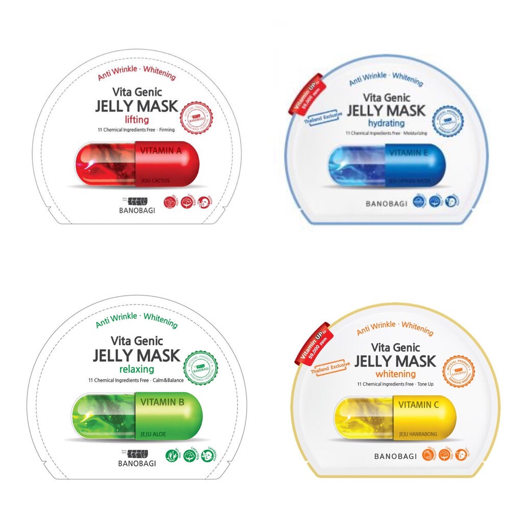 Banobagi face mask Banobagi vita Genic mask long life 2024 | Shopee ...