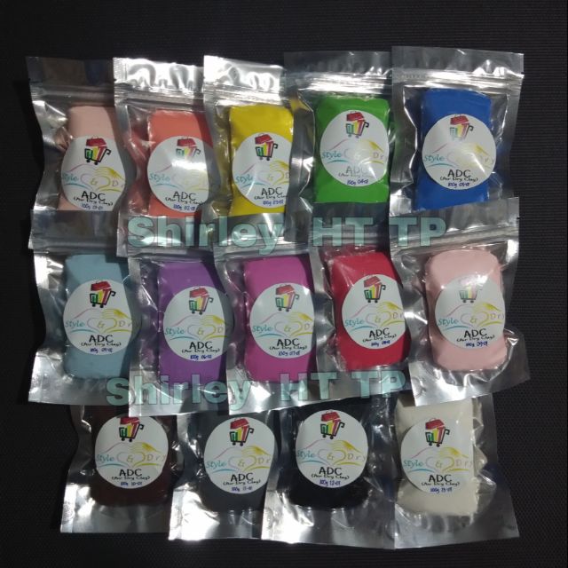 HTTP 100grams WATER RESISTANT AIR DRY CLAY style&dry ADC Airdry Clay ...