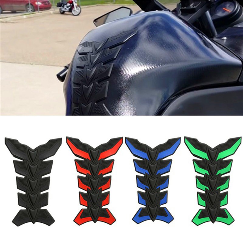 Universal Motorcycle Tank Pad Gas Oil Fuel Tank Pad Protector Decal 3d